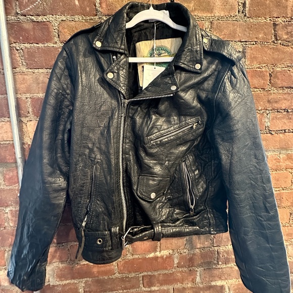 The Vintage Twin | Jackets & Coats | Real Vintage Kenvelo Leather Moto ...